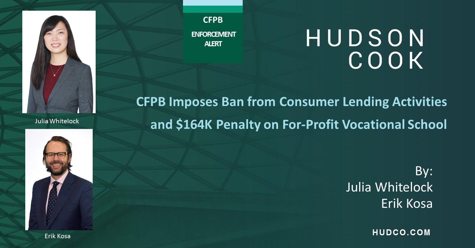 CFPB Imposes Ban from Consumer Lending Activities and $164,000 Penalty ...