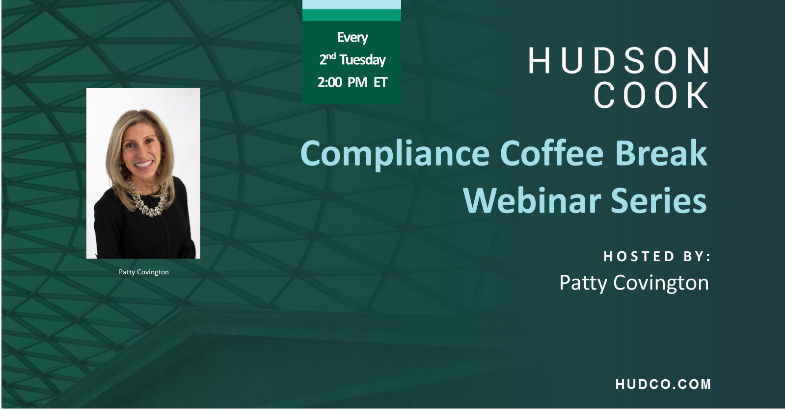2024 Compliance Coffee Break Webinar Series